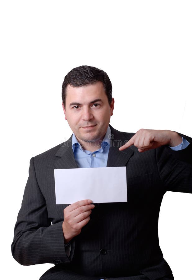 Add stock photo. Image of businessman, male, advertise - 2480116