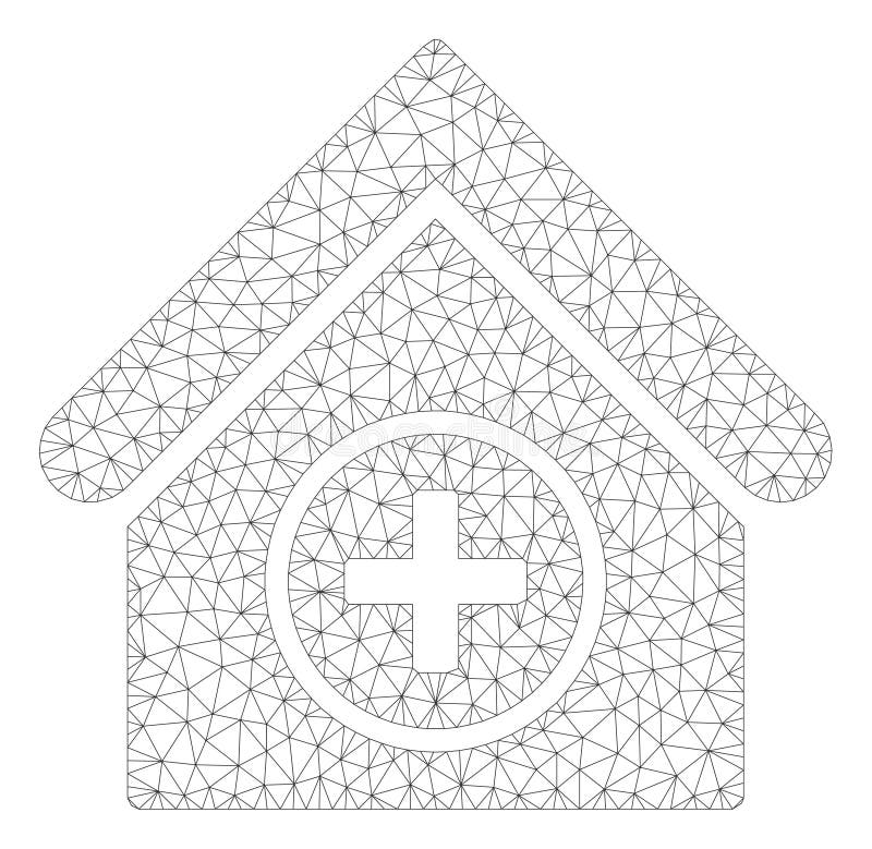 Add Building Polygonal Frame Vector Mesh Illustration Stock Vector ...