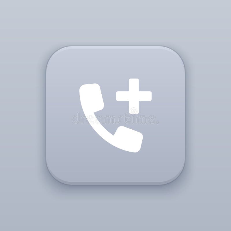Add Contact Button, Best Vector Stock Vector - Illustration of ...