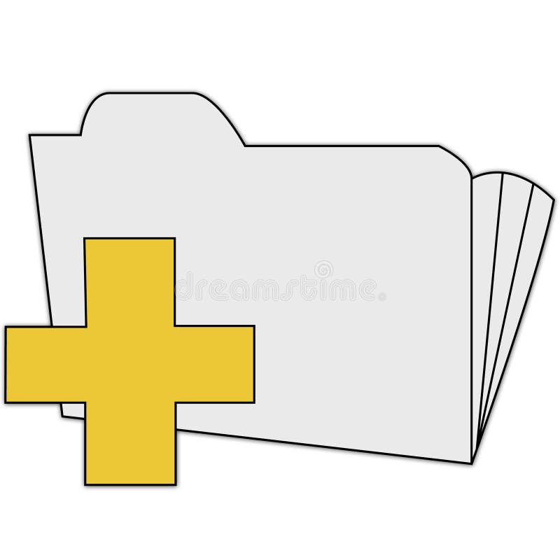 Add directory icon stock illustration. Illustration of button - 1634627
