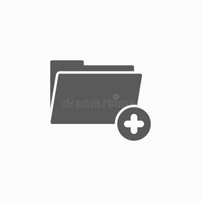 Add Folder Icon, Folder Vector, File Illustration, Document Stock ...