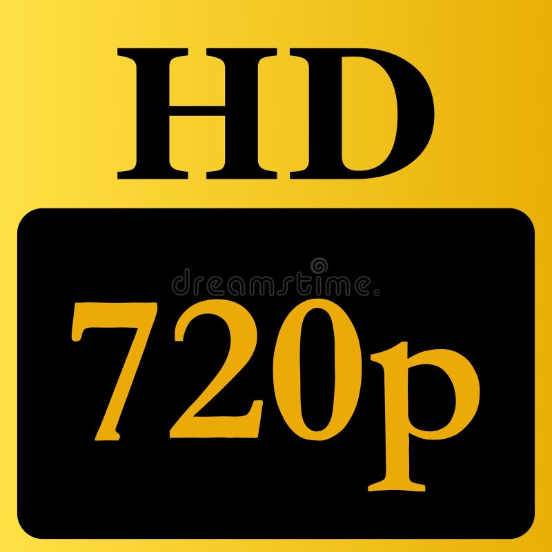 HD 720p Golden and Black Original Logo Symbol Stock Illustration ...