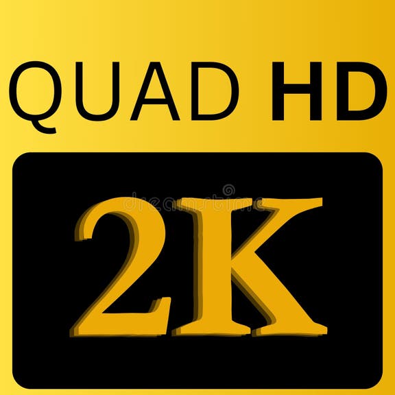 Quad HD 2K Golden and Black Original Logo Symbol Stock Illustration ...