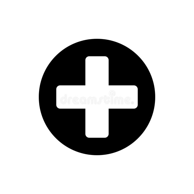 Add Icon, Plus Vector Illustration Stock Vector - Illustration of ...