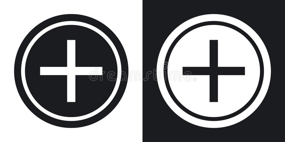 Add Icon Set. Addition or Summing Button. Additional Pictogram. Add or ...