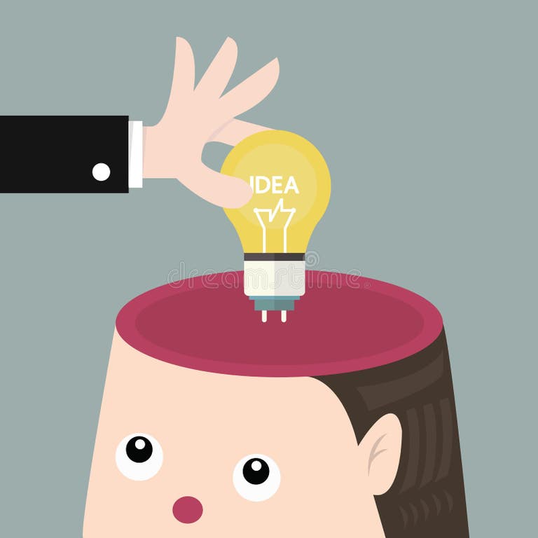 Add Ideas concept stock illustration. Illustration of growth - 69696382