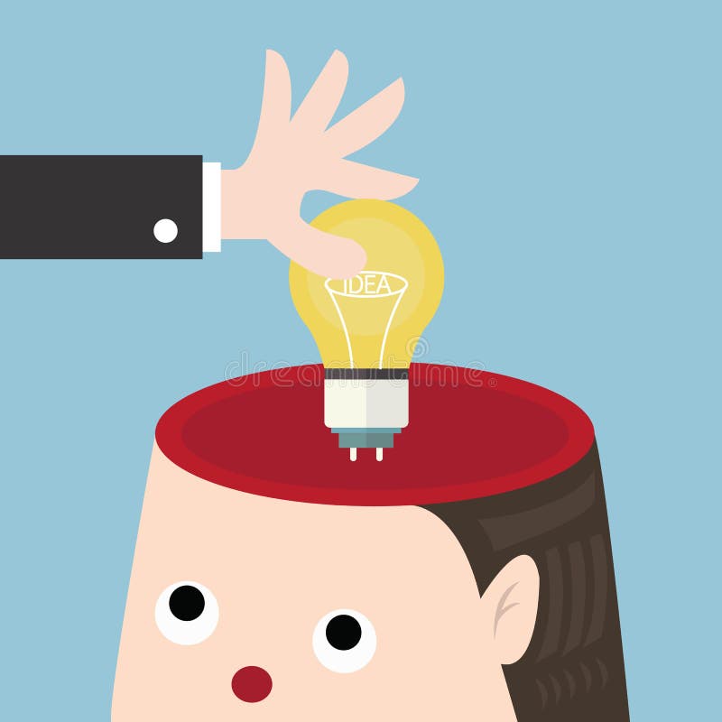 Add Ideas concept stock illustration. Illustration of idea - 69696542