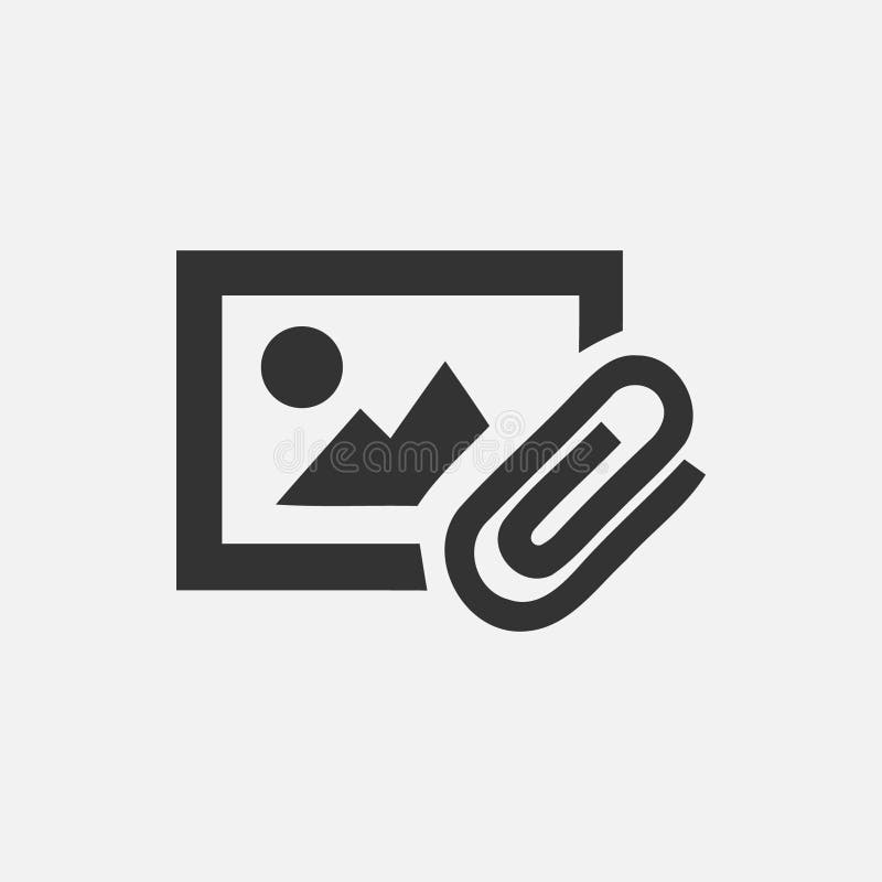 Add Image Vector Icon. Picture Adding Icon Symbol Stock Vector ...