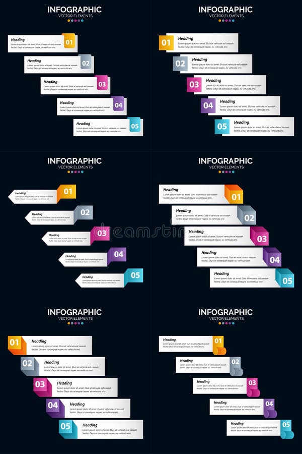 Add Impact To Your Presentation with Vector 6 Infographics Pack and ...