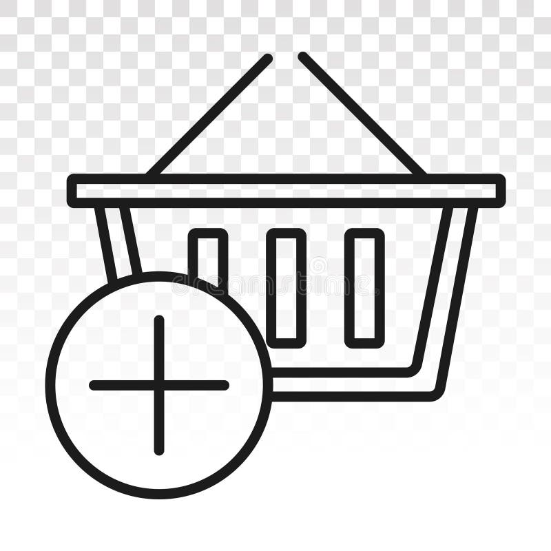 Add Item / Add Favorite Items - Line Art Icon for Apps and Websites ...