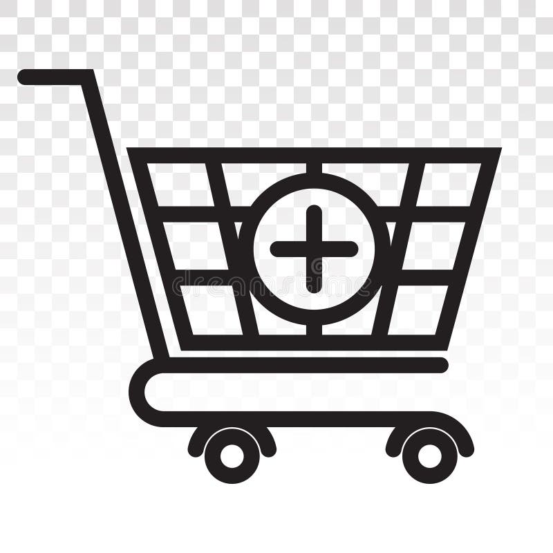 Add Item / Add Shopping Items - Line Art Icon for Apps and Websites ...