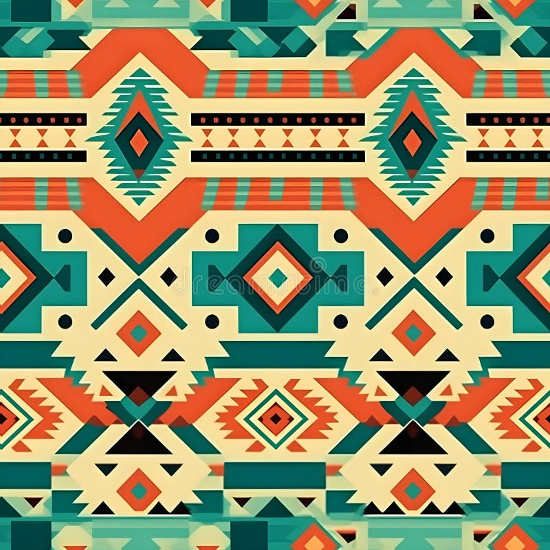 Add Magic To Your Designs with Seamless Aztec Patterns Stock ...