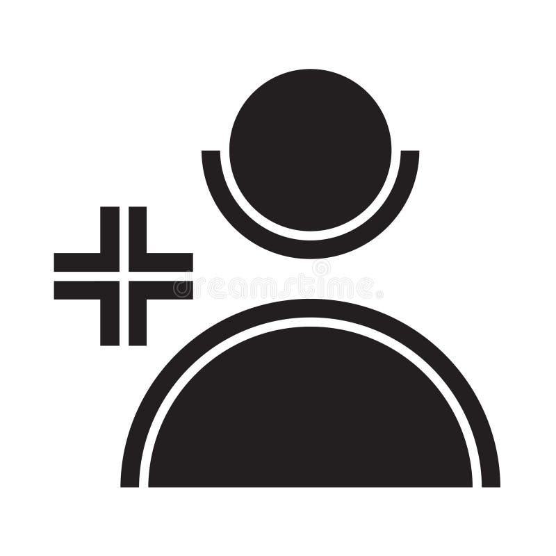 Add man user icon vector stock vector. Illustration of silhouette ...