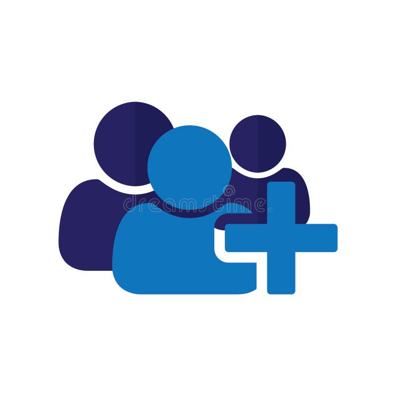 Add member icon stock vector. Illustration of chat, friendship - 169133638