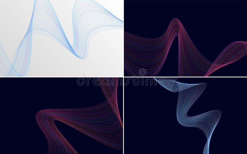 Add a Modern Touch To Your Design with these Vector Line Backgrounds ...