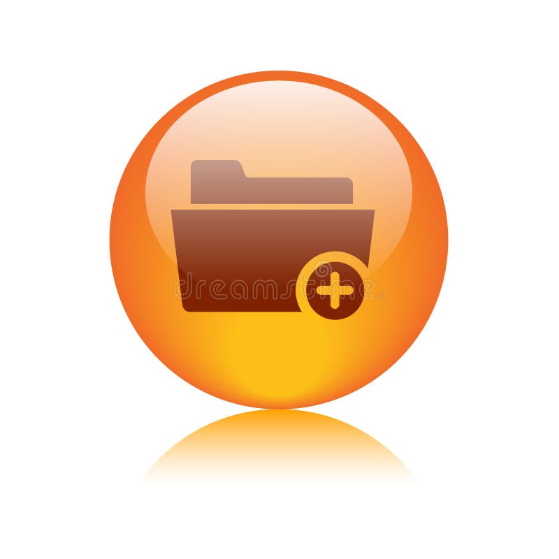 Add new Folder icon stock illustration. Illustration of create - 121553993 Add new Folder icon stock illustration. Illustration of create - 121553993