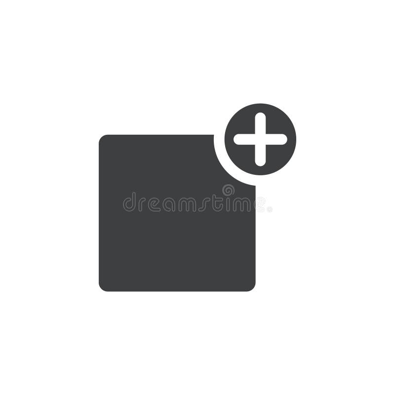Add New Icon Simple Vector Symbol Stock Vector - Illustration of ...