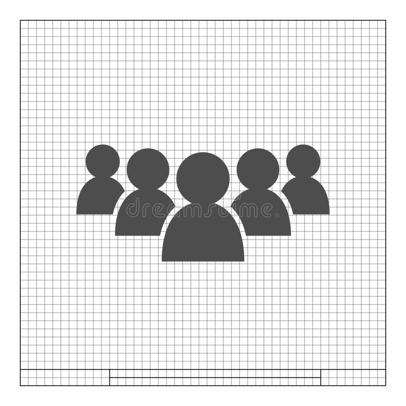 Add New User Account Flat Icon for Apps Stock Illustration ...