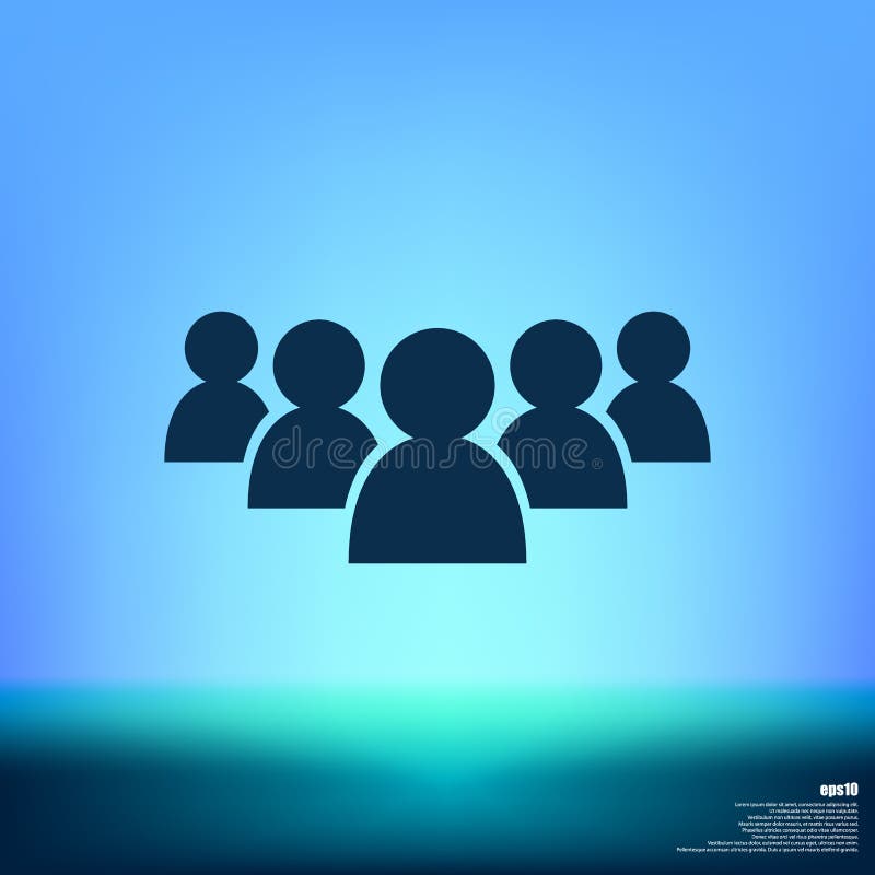 Add New User Account Flat Icon for Apps Stock Illustration ...