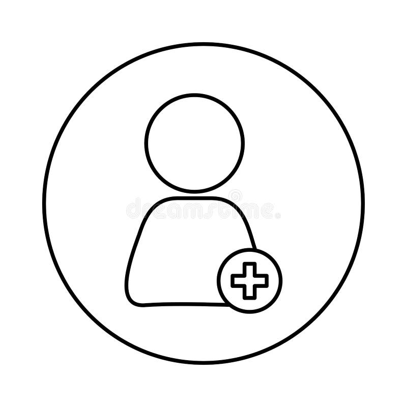 Add people symbol stock vector. Illustration of human - 82026074