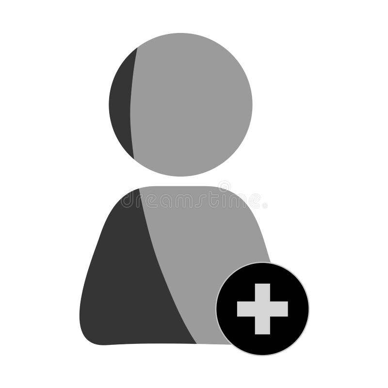 Add people symbol stock vector. Illustration of communication - 82029077