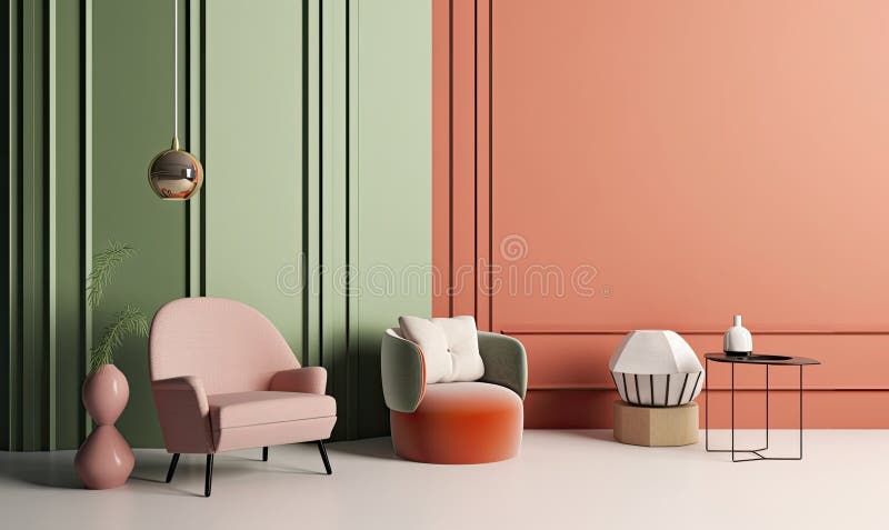Add Pop of Color with a Modern Home Makeover Creating Using Generative ...