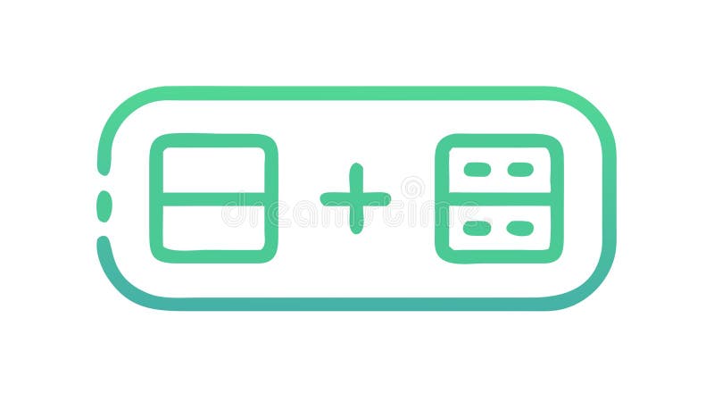 Add Quantity Plus Box Icon, Inventory and Stock Vector, Vector Design ...