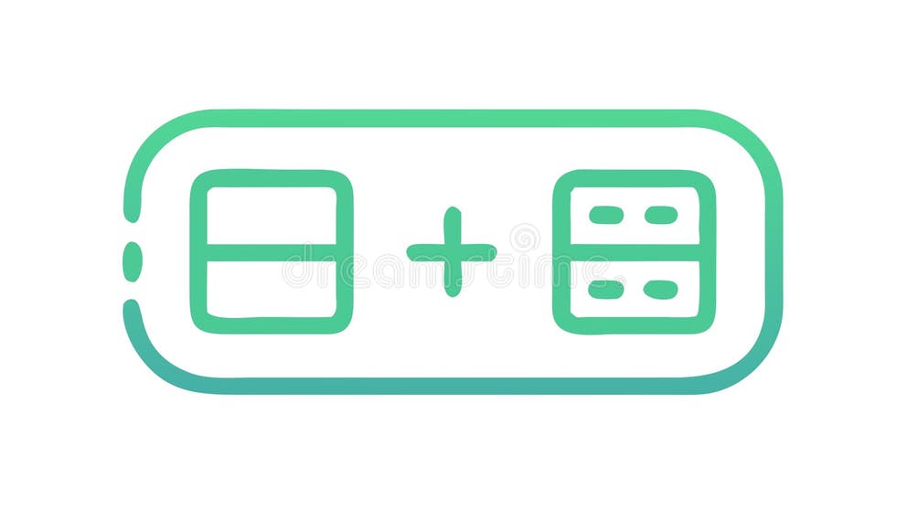 Add Quantity Plus Box Icon, Inventory and Stock Vector, Vector Design ...