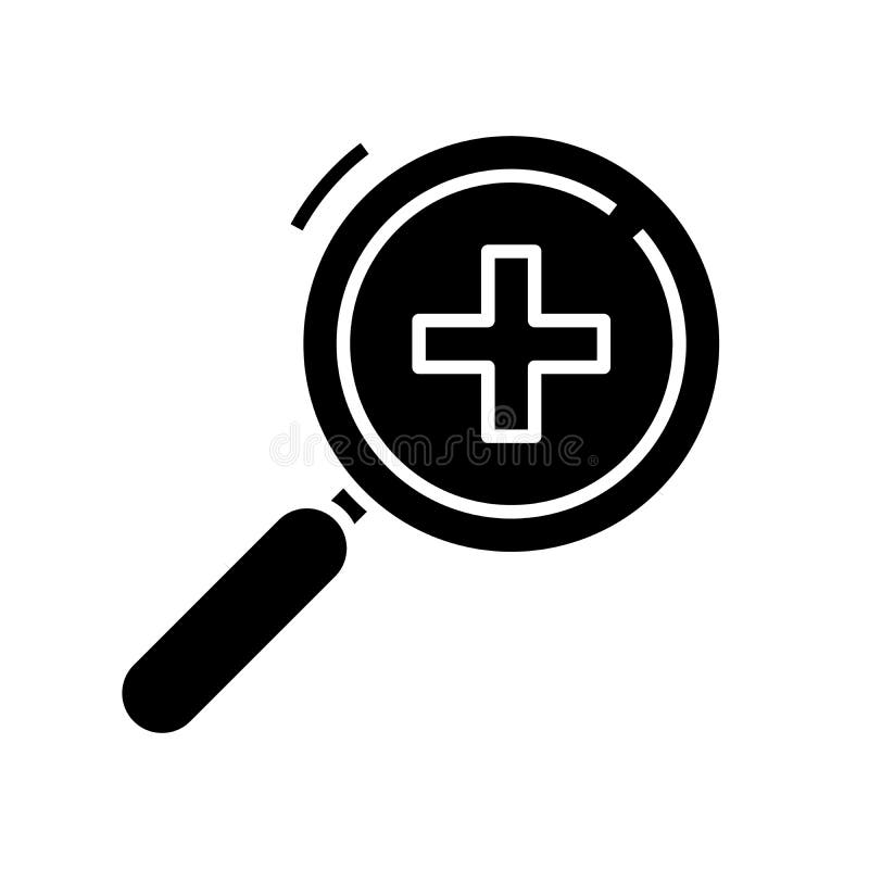 Add Something Black Icon, Concept Illustration, Vector Flat Symbol ...