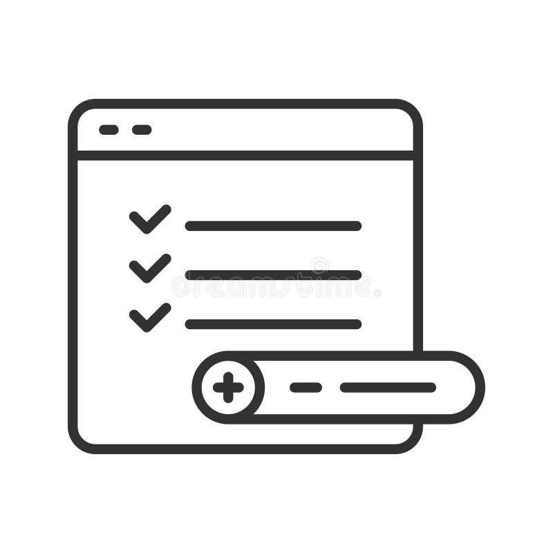 Add Task, Icon in Line Design. Add Task, Management, To-do List ...