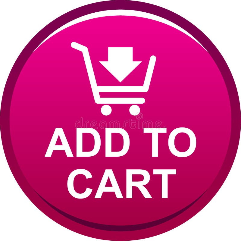 Add to cart web button stock vector. Illustration of isolated - 119024213