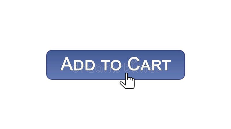 Add To Cart Web Interface Button Clicked with Mouse Cursor, Violet ... Add To Cart Web Interface Button Clicked with Mouse Cursor, Violet ...