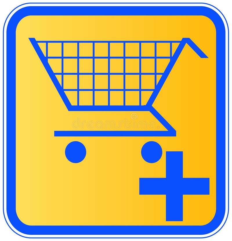 Shopping Cart Sign Stock Illustrations – 78,383 Shopping Cart Sign ...