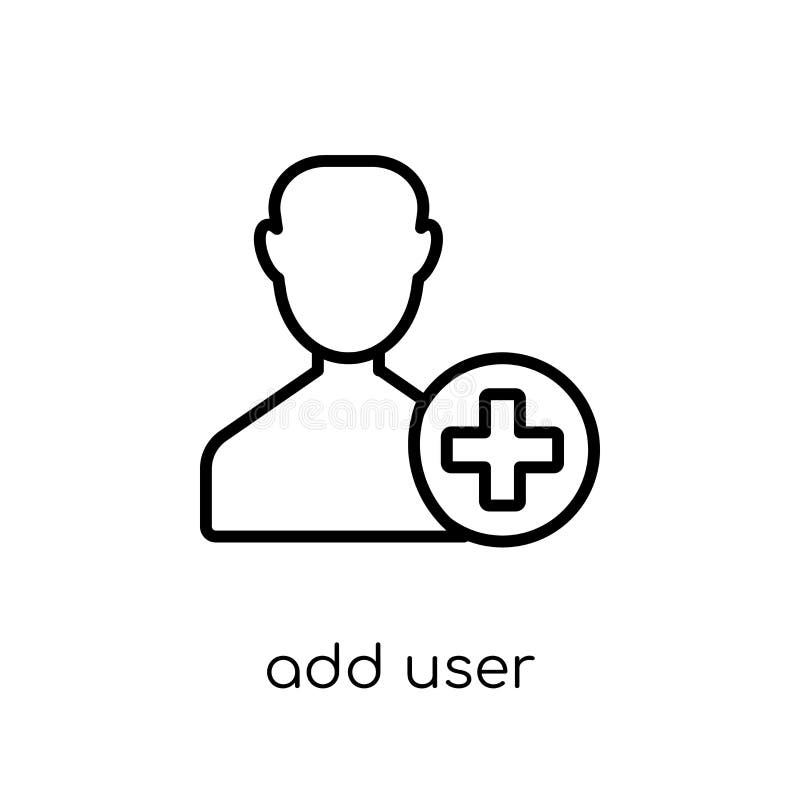 Add User Icon from Webnavigation Collection. Stock Vector ...