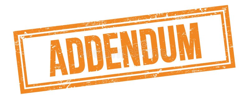 Addendum Stock Illustrations – 202 Addendum Stock Illustrations ...