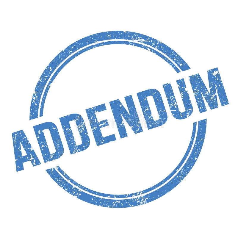 Addendum Text Stock Illustrations – 55 Addendum Text Stock ...