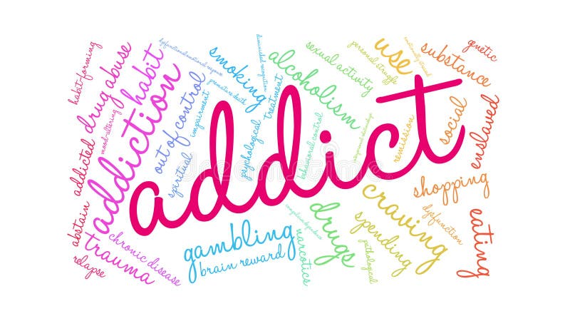 Addict Word Cloud stock video. Video of epidemic, opioid - 121929187