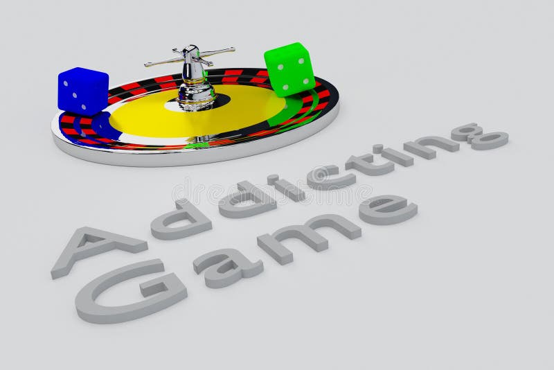 Addicting Game concept stock illustration. Illustration of adult - 93254858
