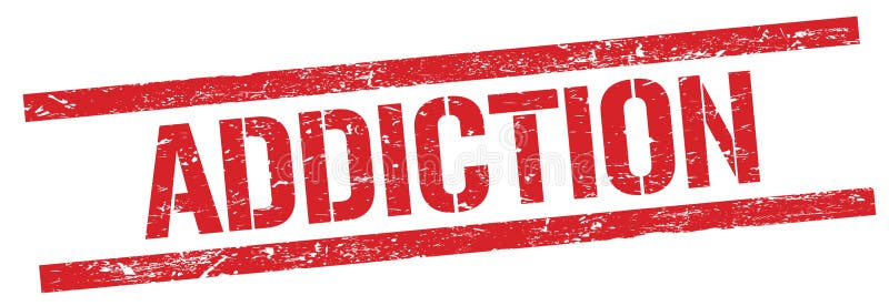 Addiction Text On Paper. Word Addiction On A Piece Of Paper. Concept ...