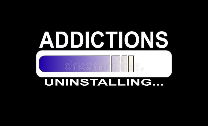 Addiction uninstalling stock vector. Illustration of mental - 95523414 Addiction uninstalling stock vector. Illustration of mental - 95523414