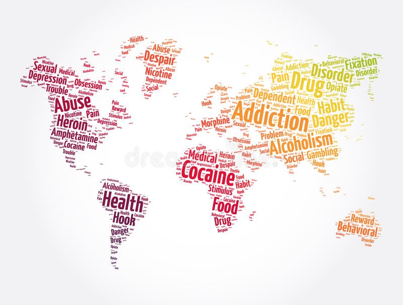 Addiction Concept Wordcloud Stock Illustrations – 108 Addiction Concept ...