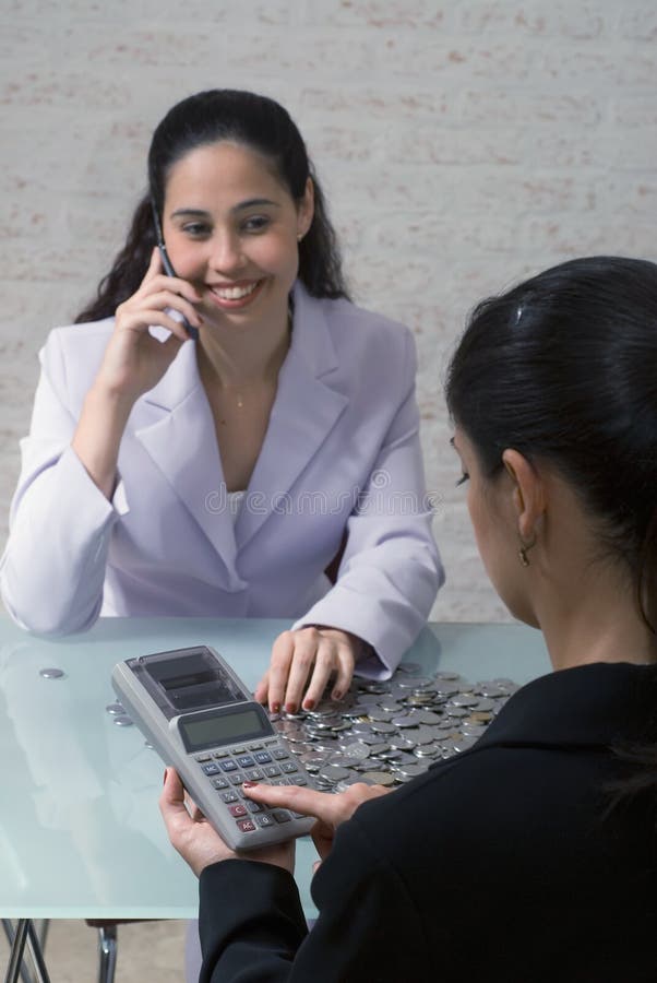 Adding it All Up stock image. Image of change, manager - 5114751