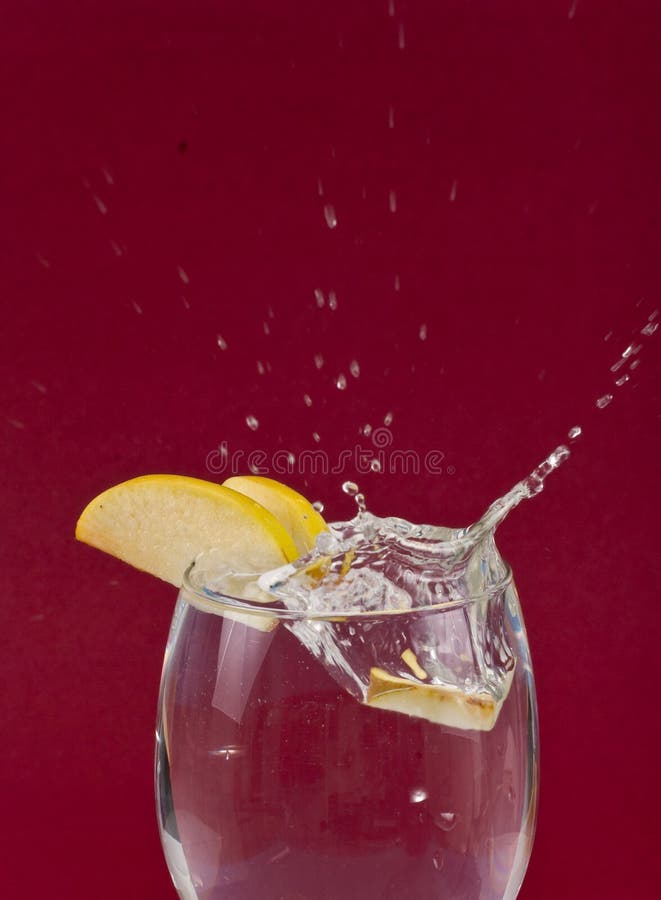 Adding Apple Flavor in Your Drink Stock Photo - Image of concept, apple ...