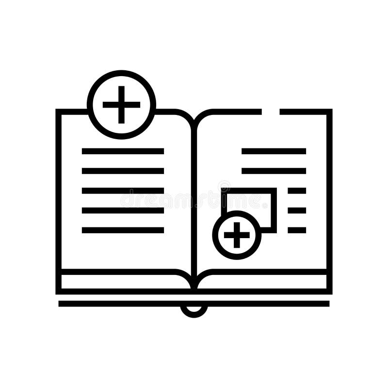 Adding Components Line Icon, Concept Sign, Outline Vector Illustration ...