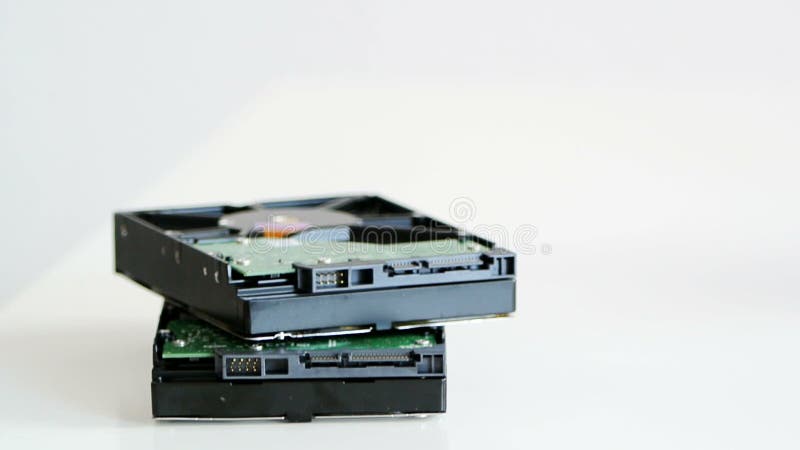 Adding HDD Disk Drive To Stack Stock Footage - Video of drive, 1080: ...