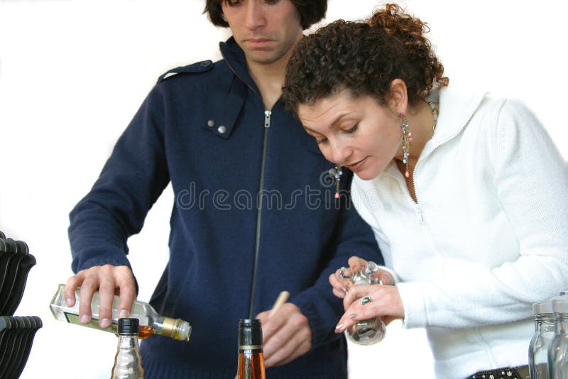 Adding the ingredients stock photo. Image of boyfriend - 319350