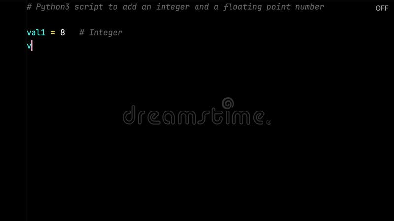 Adding Integers And Floats In Python With Automatic Conversion Stock