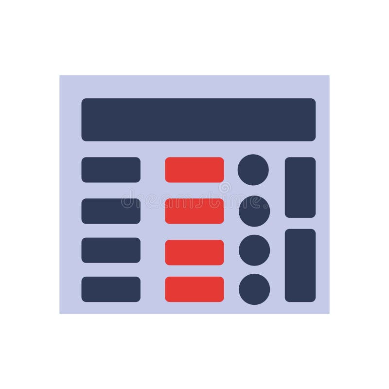 Adding Machine Icon Stock Illustrations – 142 Adding Machine Icon Stock ...