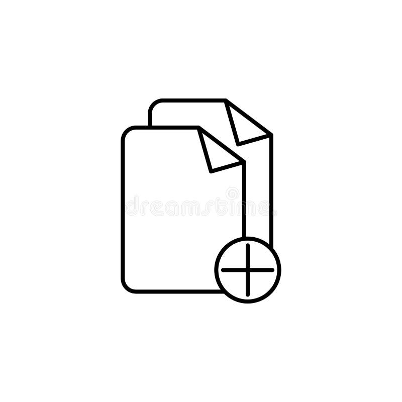 Adding Sheets Icon. Element of Simple Icon for Websites, Web Design ...