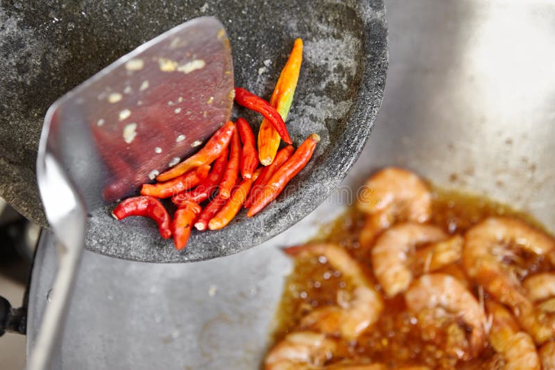 Adding spices stock photo. Image of cooking, preparation - 55074720